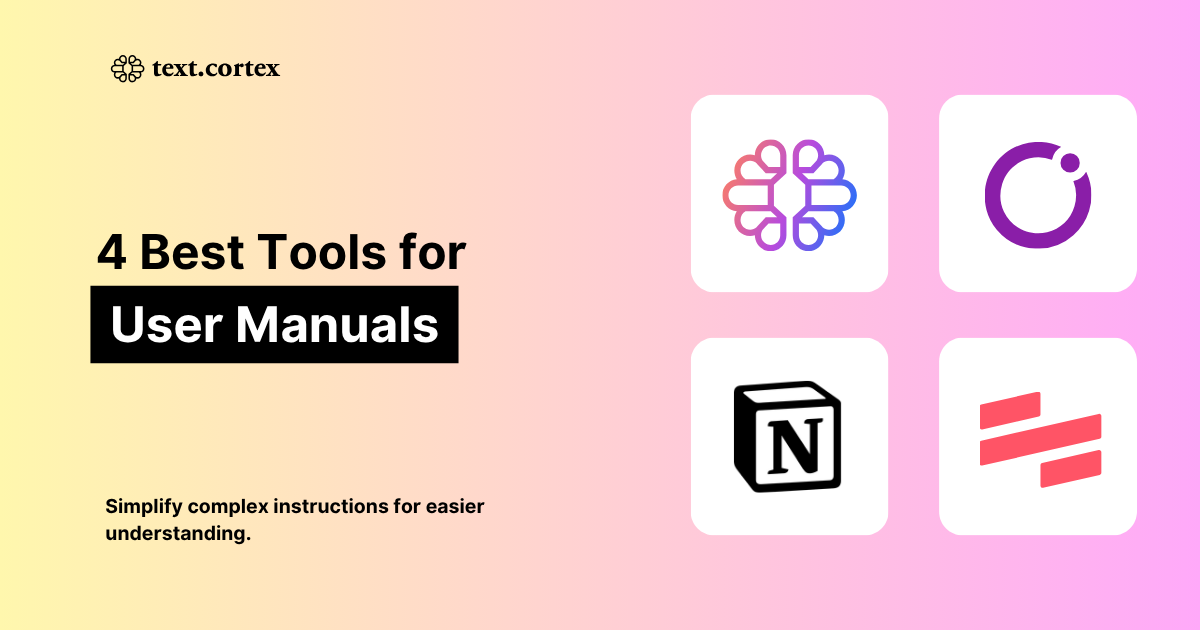 4 meilleurs outils de manuels d'utilisation pour 2025